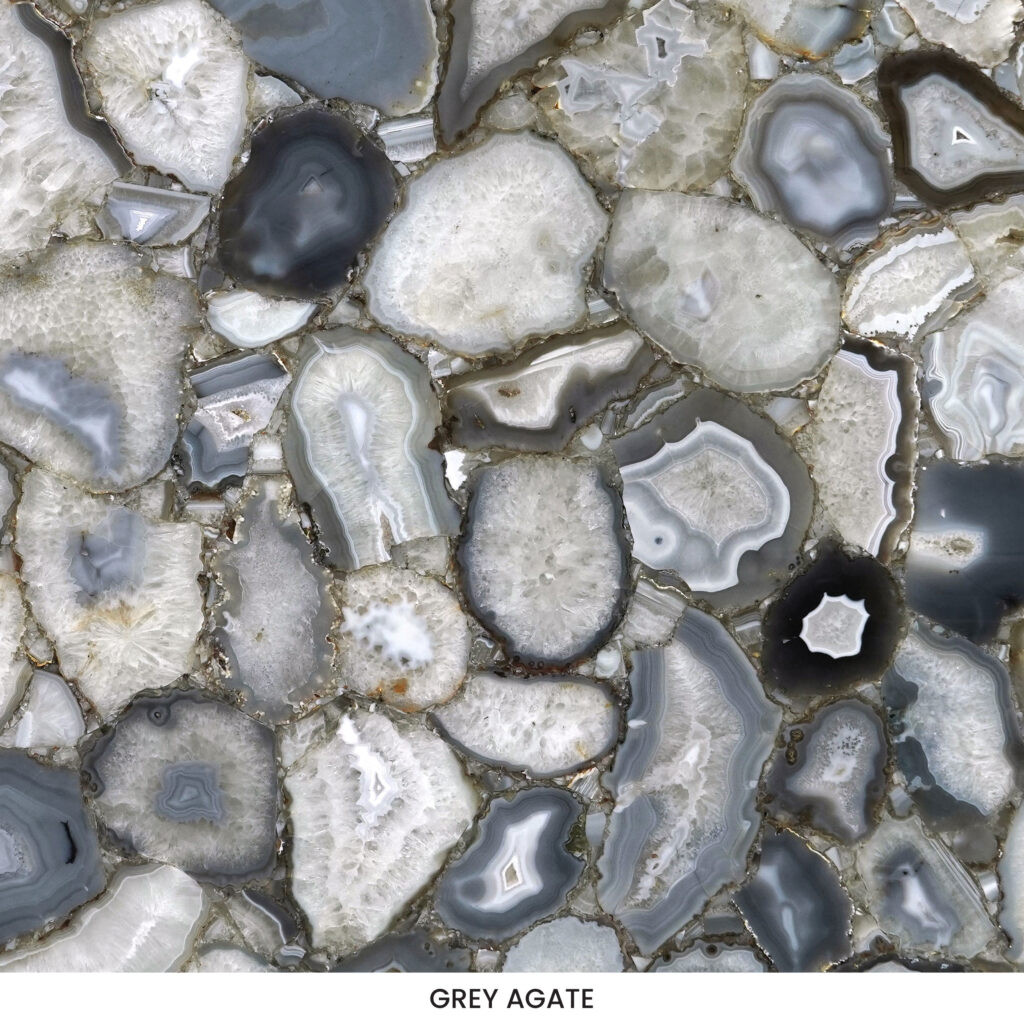 Most Premium Blue Agate Precious Stone From Ultra Stone