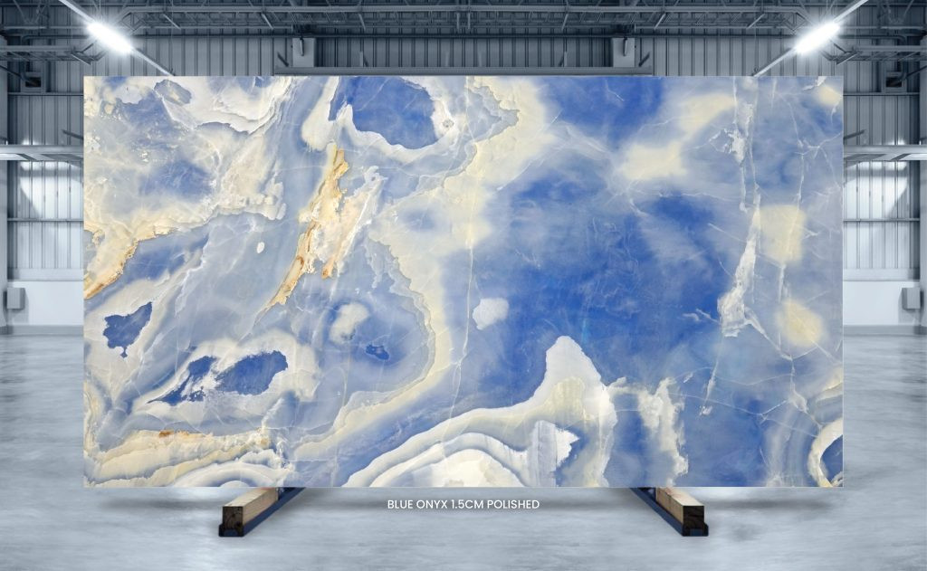Capture the Vibrant Colors of Blue Onyx at Ultra Stones