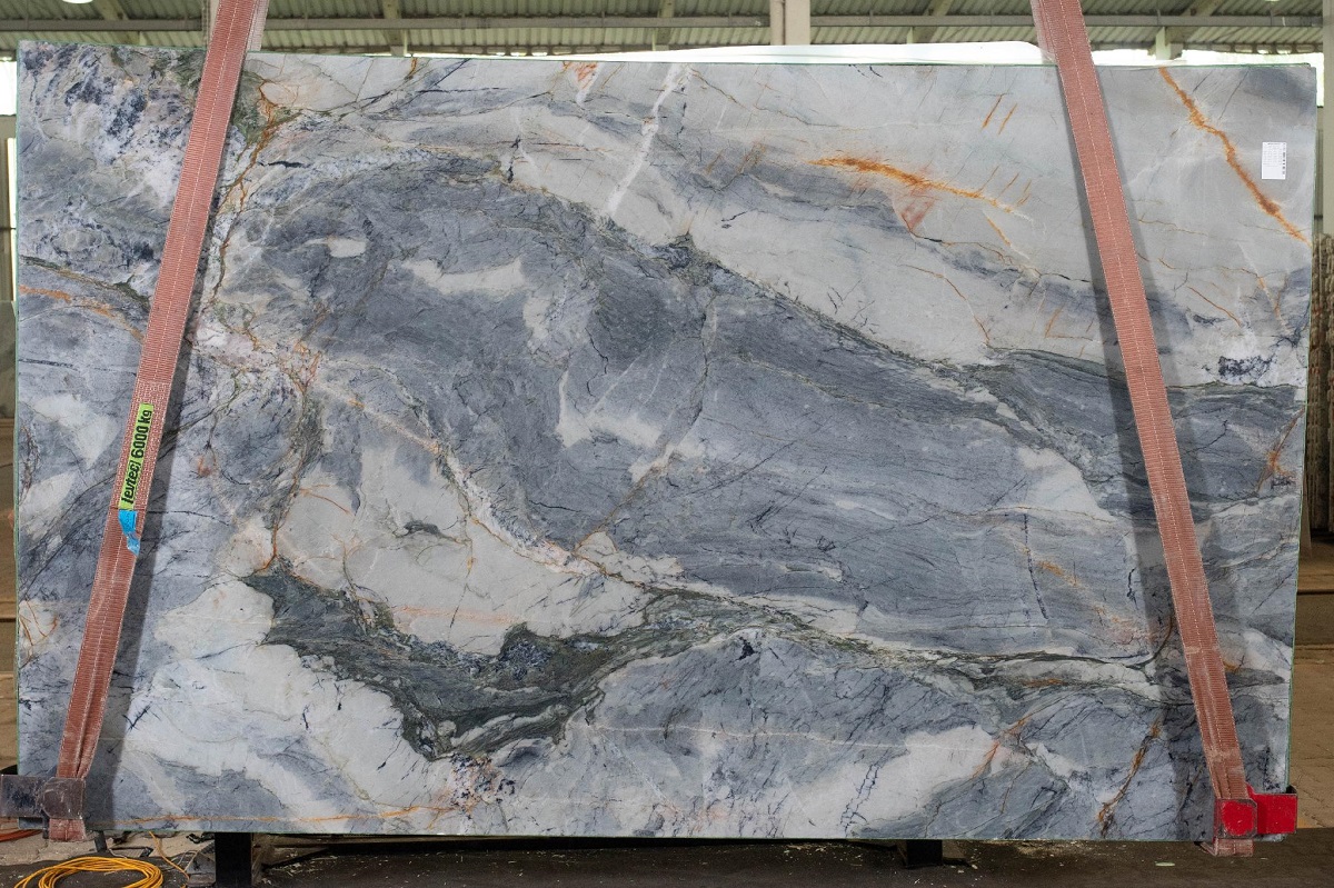 The Artistic Charm of Ijen Blue Quartzite at Ultra Stones