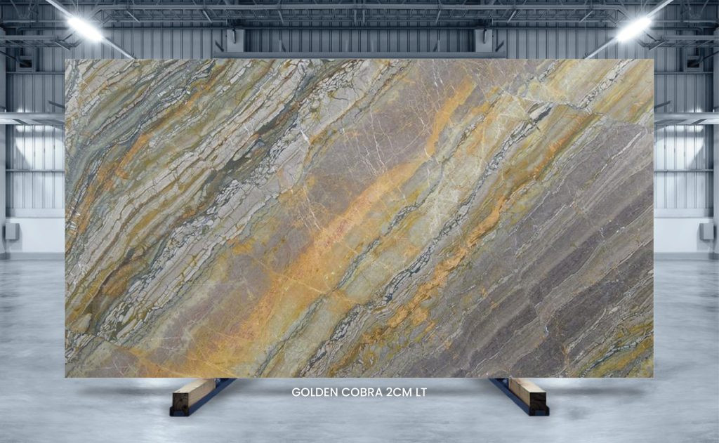The Earthy Tones of Golden Cobra Marble at Ultra Stones