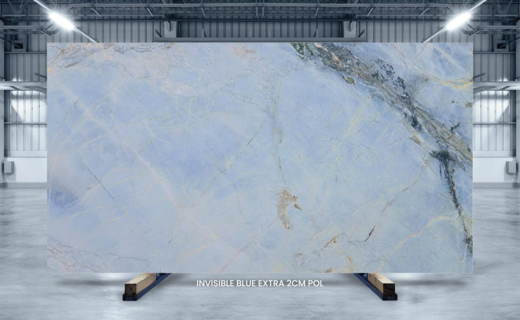 Cloud-dappled Blue Sky With Invisible Blue Extra Marble