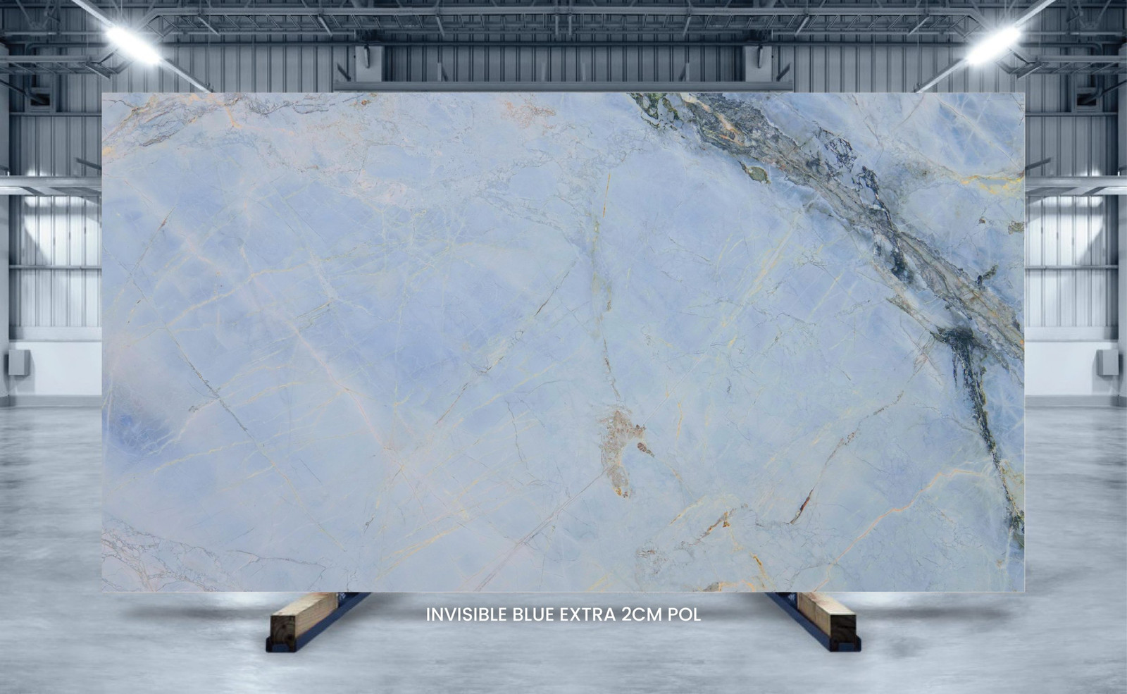 Cloud-dappled Blue Sky With Invisible Blue Extra Marble