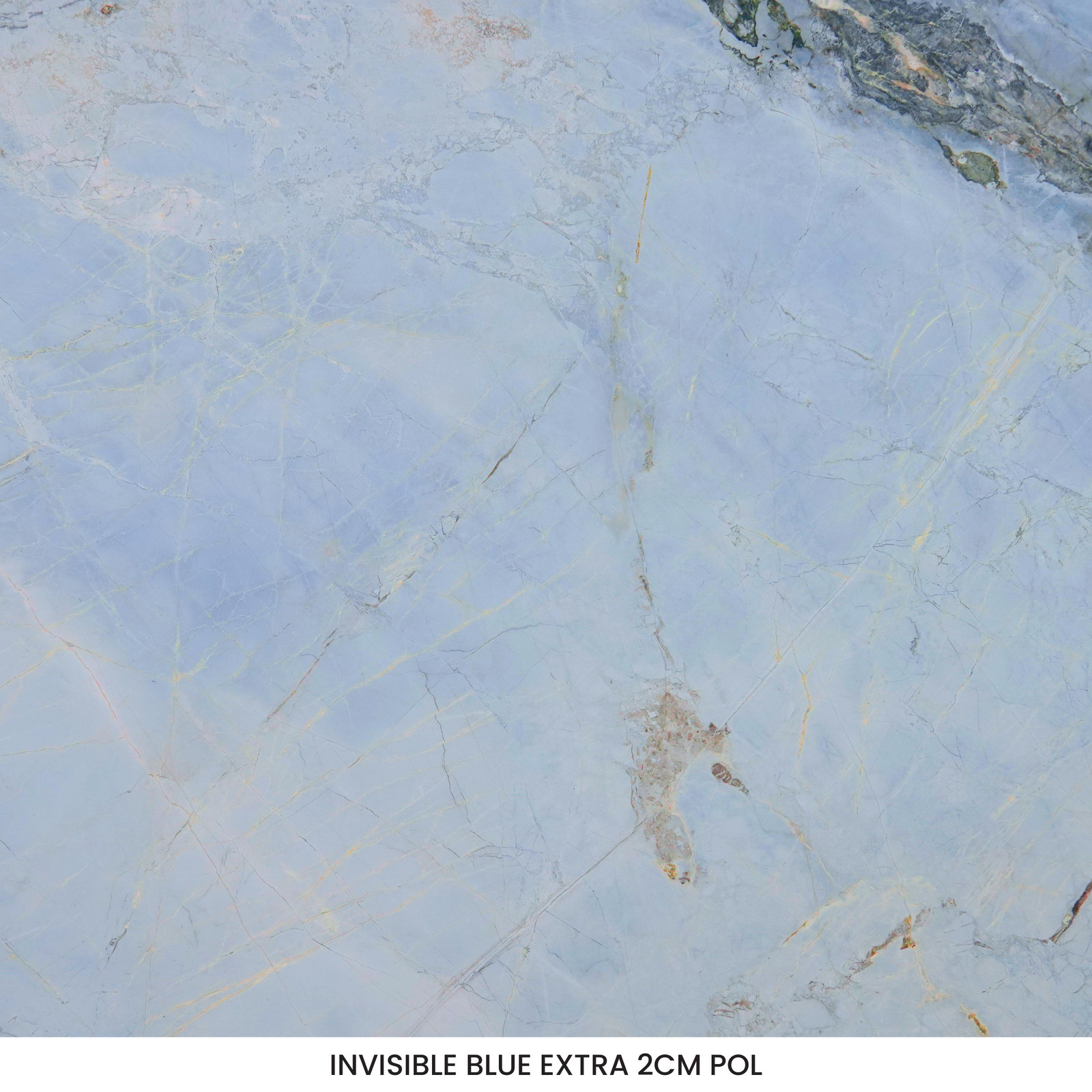 Cloud-dappled Blue Sky With Invisible Blue Extra Marble