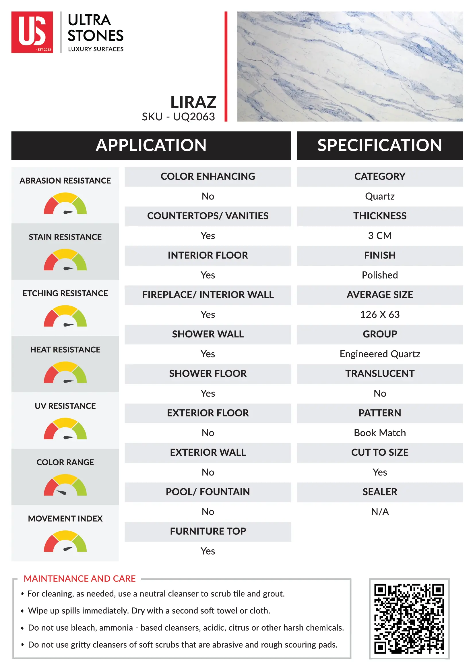 The Artistic Essence of Liraz Quartz at Ultra Stones in Farmingdale
